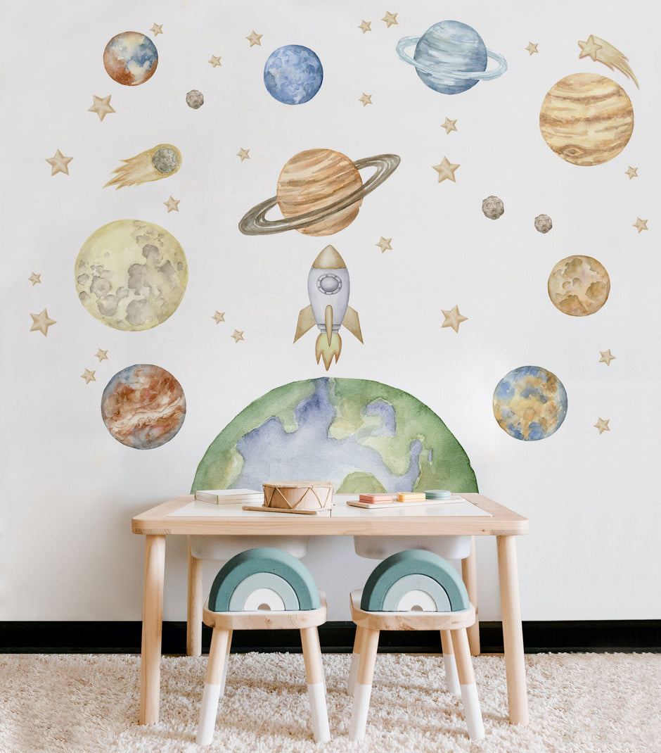 Transform Your Childs Room with Wall Decals & Wallpaper - Fable & Fawn ...