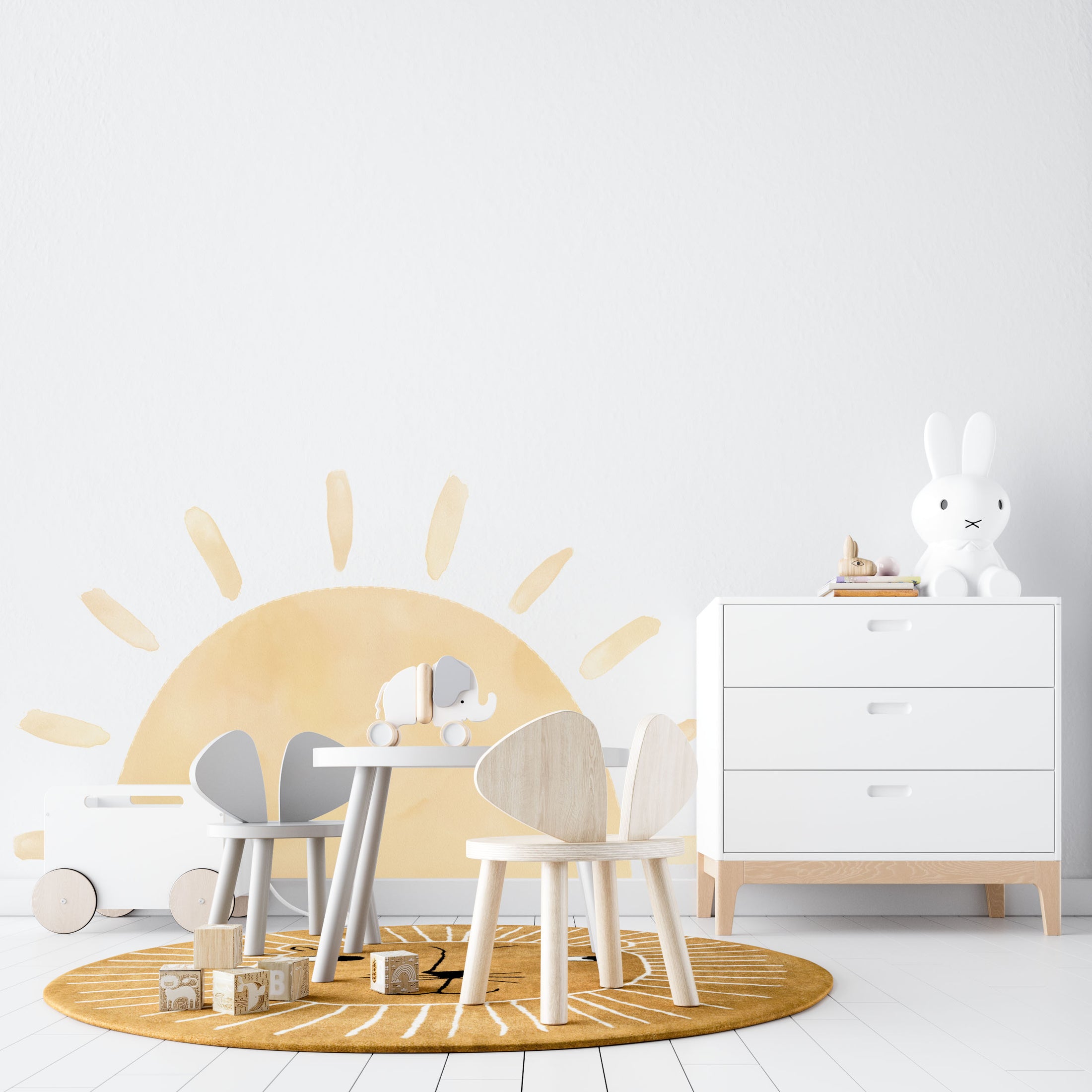 Large Sun Wall Decal – Create a Unique Kids' Rooms – Fable and Fawn